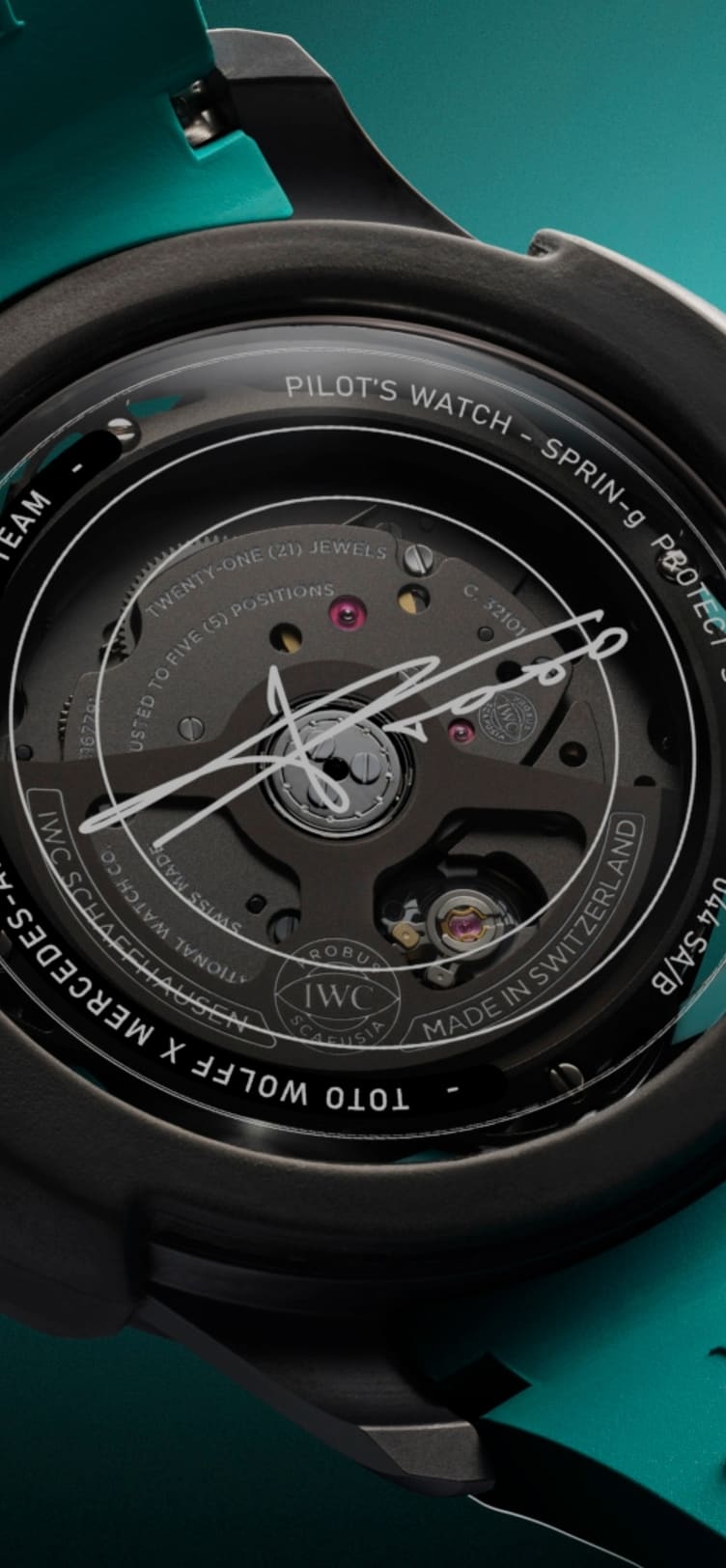 Big Pilot’s Watch Shock Absorber XPL Toto Wolff x Mercedes-AMG PETRONAS ...