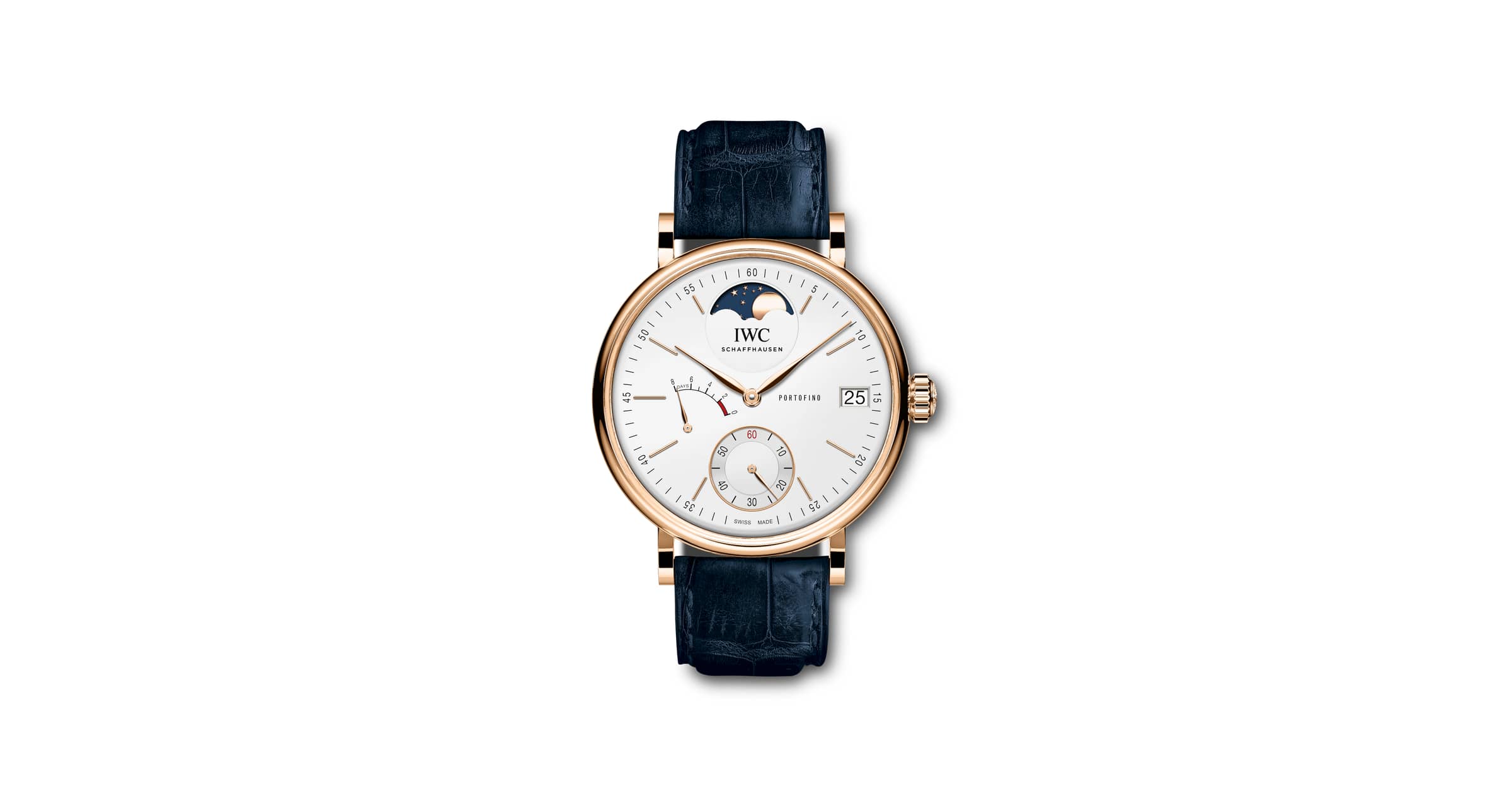 Portofino Hand-Wound Moon Phase - IW516409 - 18 ct 5N gold