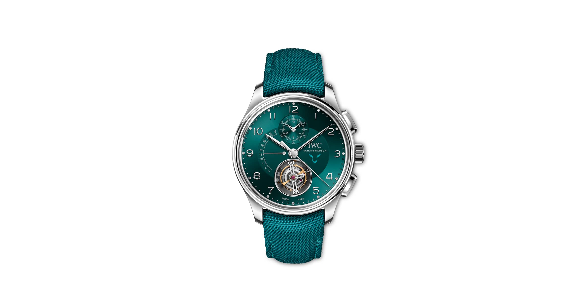 Portugieser Tourbillon Rétrograde Chronograph Lewis Hamilton - IW394008 ...